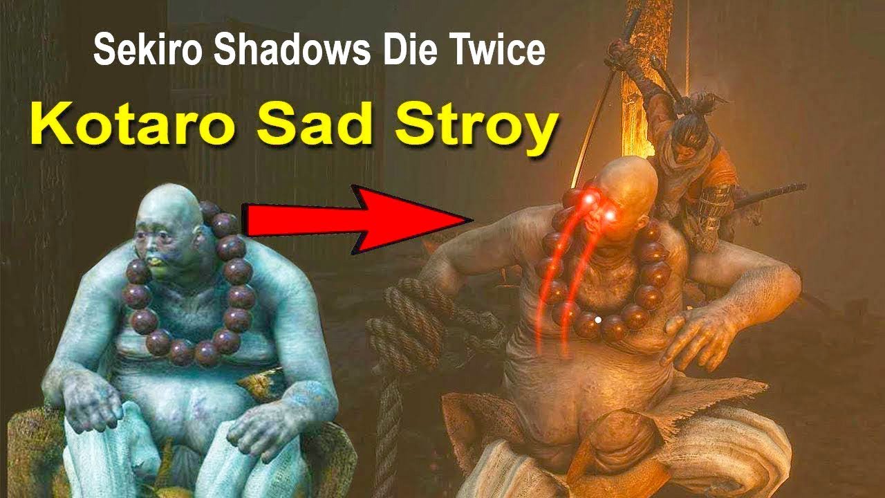 Sekiro Kotaro NPC Quest Sad Story in Abandoned Dungeon - YouTube
