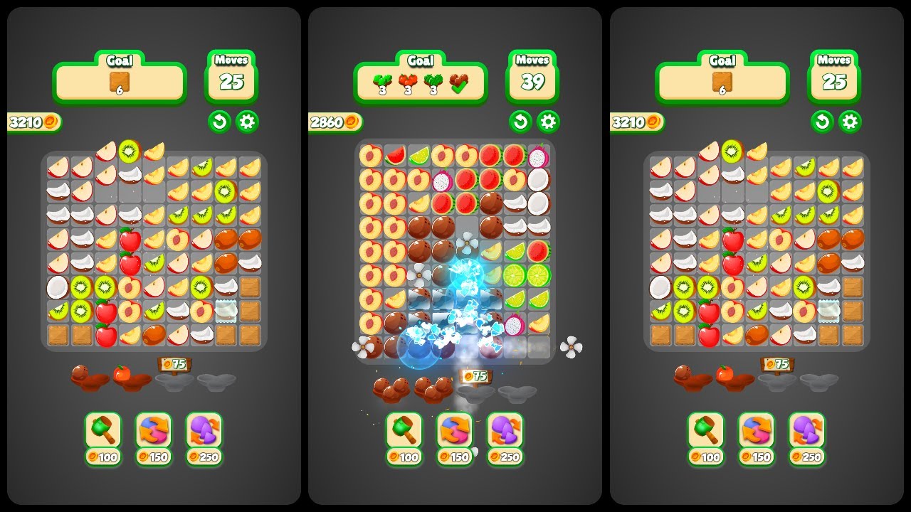 Fruits Merge 3D Game Gameplay Android Mobile - YouTube