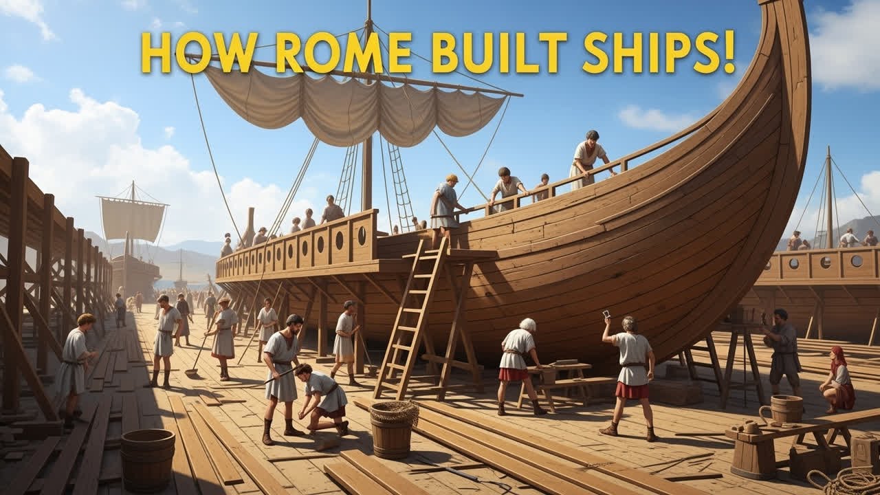 Roman Shipbuilding Without Blueprints - Hidden Knowledge - Forgotten ...