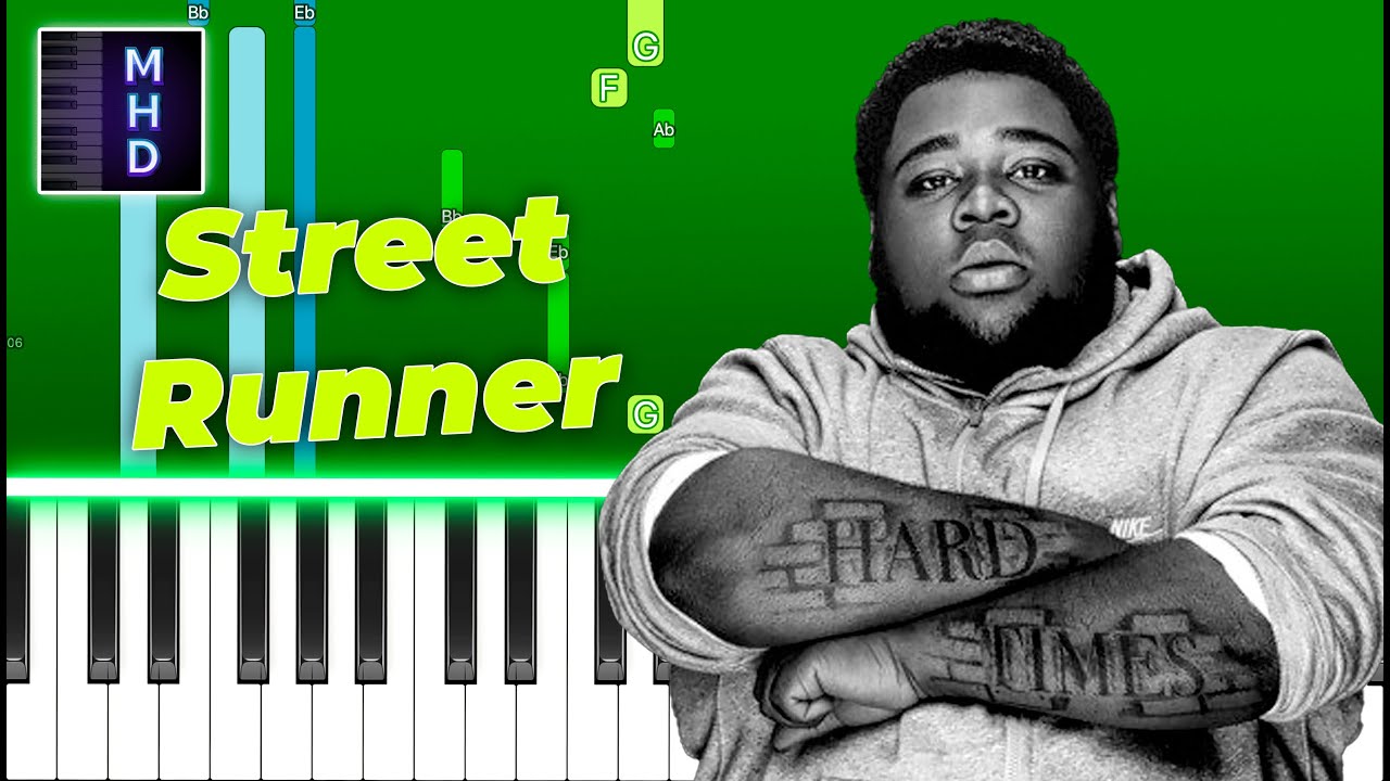 Rod Wave - Street Runner (Piano Tutorial Easy) - YouTube