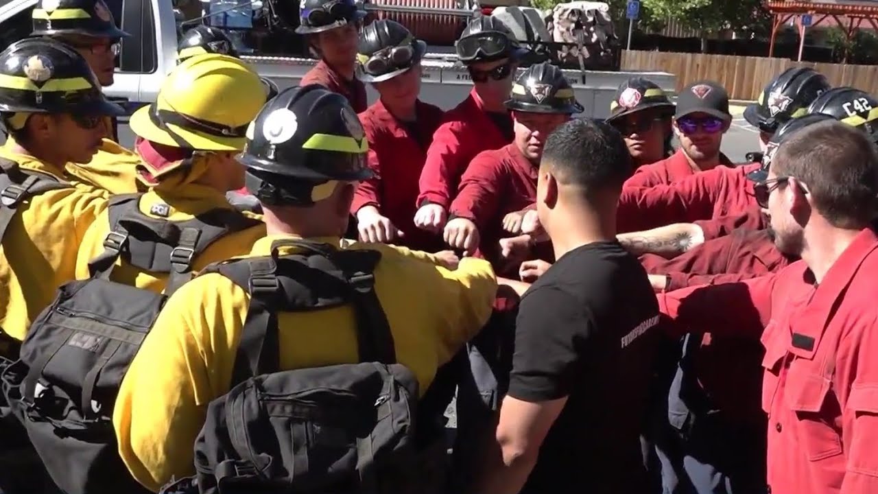 New program provides pathway to firefighting for former inmates - YouTube