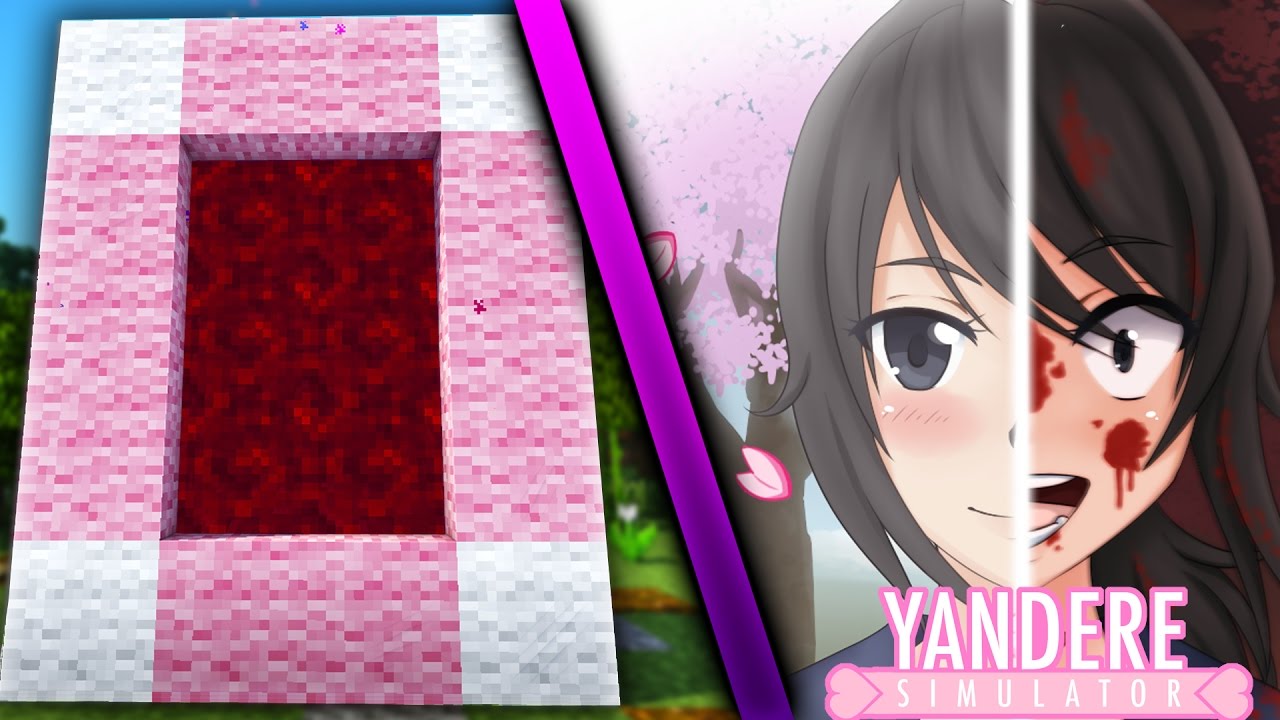 COMO HACER UN PORTAL A LA DIMENSION DE YANDERE SIMULATOR | COMO HACER ...