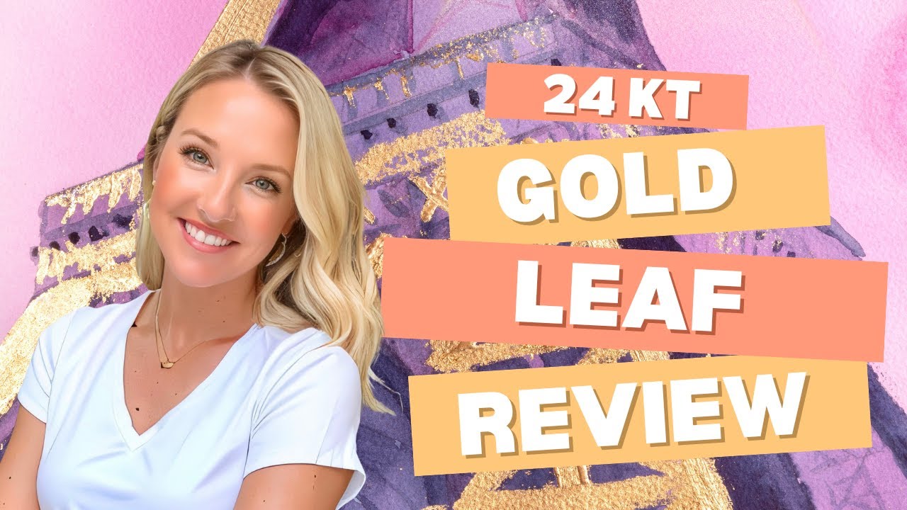 Barnabas 24kt gold REVIEW - Natalie Ray Fine Art - YouTube