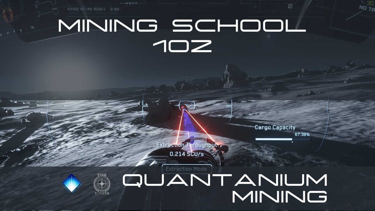 Mining School 102 - Mining Quantanium (Star Citizen a3.23) - YouTube