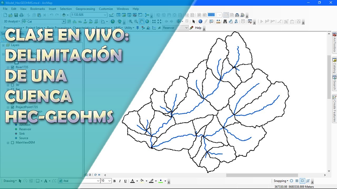 Clase en vivo N°01: Modelamiento Hidrológico Hec-GeoHMS - Delimitación ...
