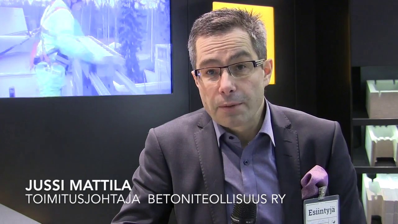 Jussi Mattila: "Ajankohtaista betonirakentamista" - YouTube