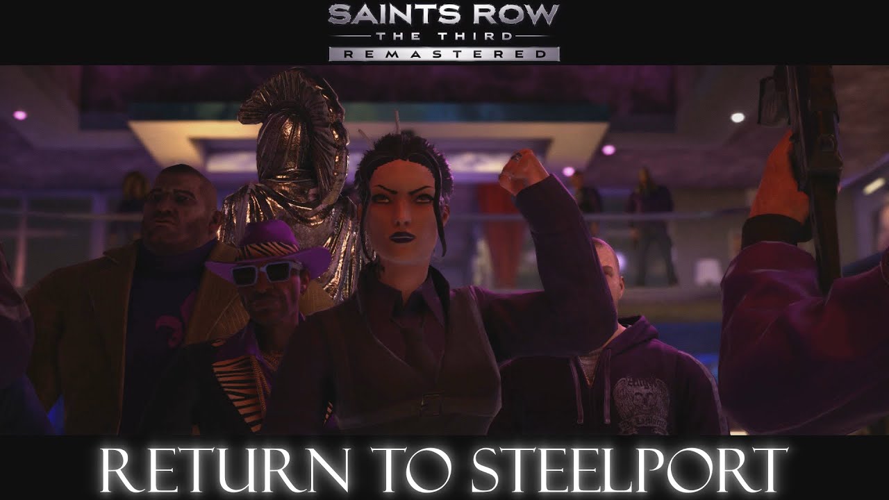 Saints Row: The Third REMASTERED | Return to Steelport - YouTube