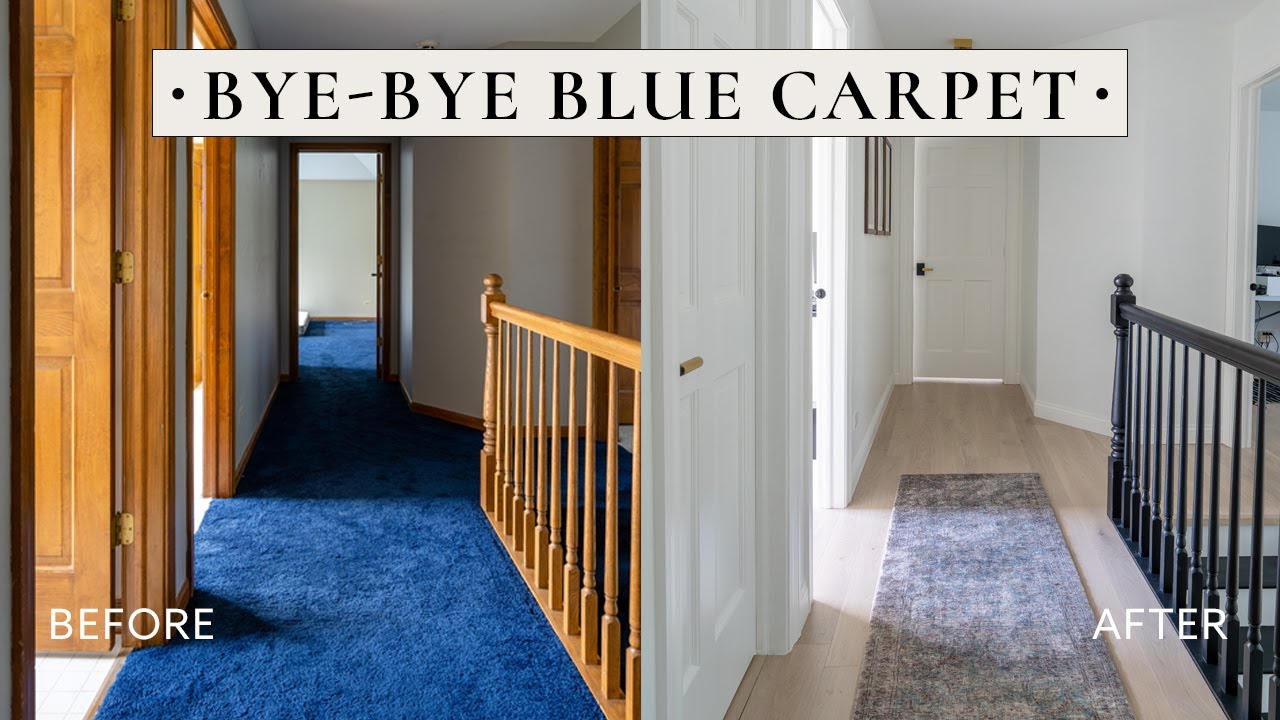 Floating Stuga Wood Floors & Finishing Our Stair! | 2nd Floor Makeover ...