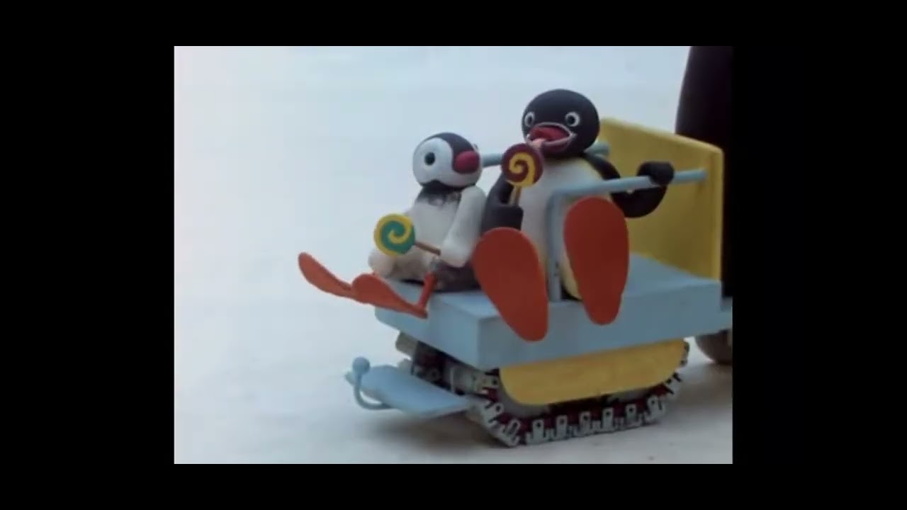 let's go to the pingu's dad's snowmobile (S1-S2) - YouTube