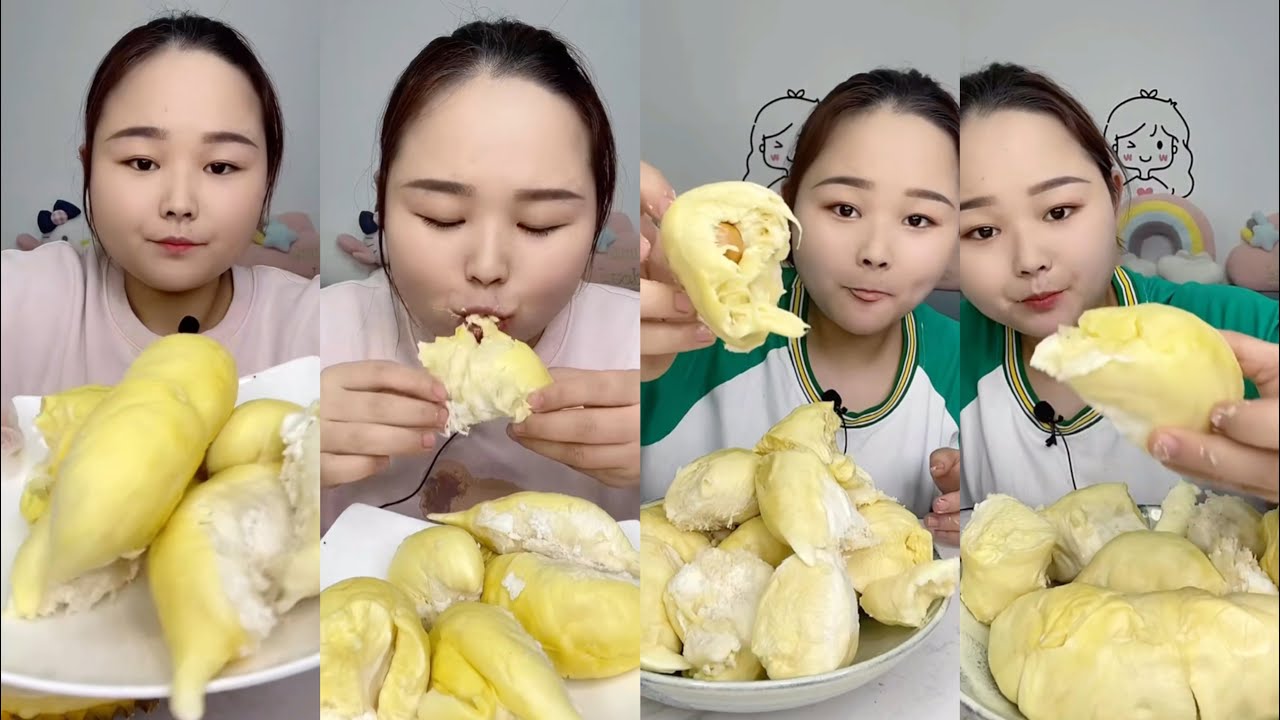 [KWAI FOOD] Mukbang Chinese Dessert | Kwai Eating | Durian Mukbang | 먹방 ...