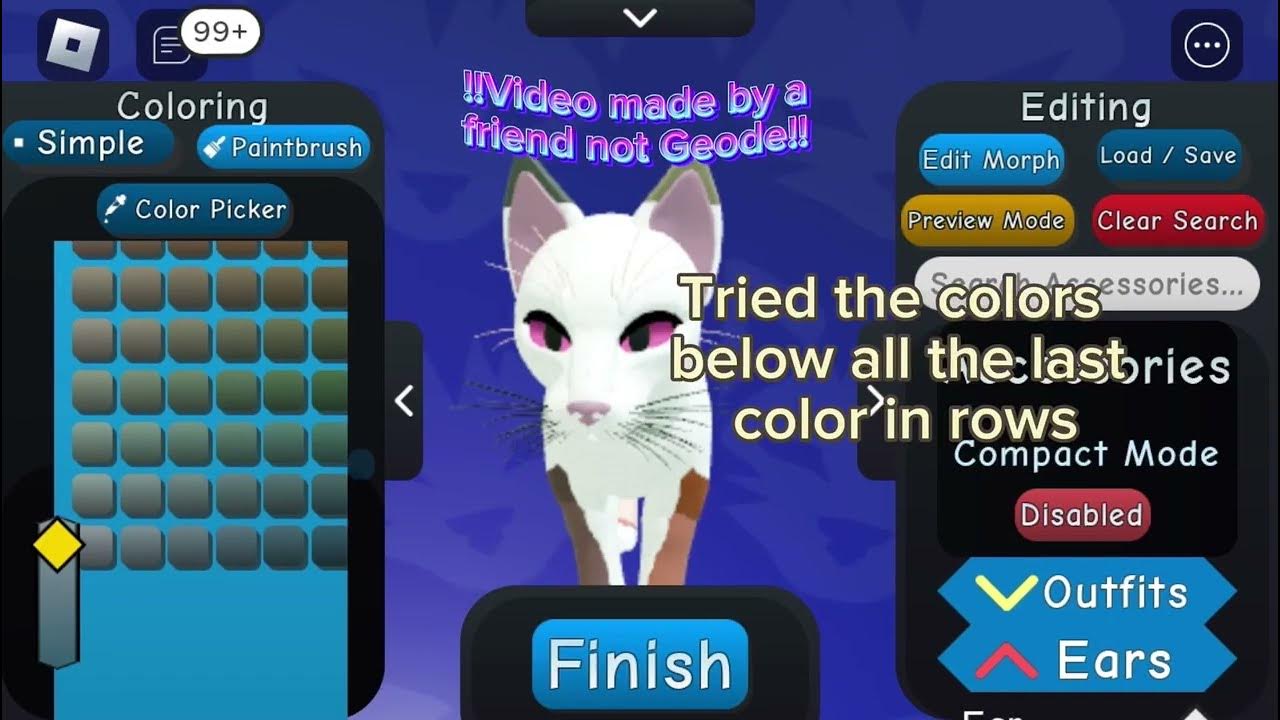 No Gp Eye Color Glitch Warriorcats Warriorcatsultimateedition Wcue Roblox Wcuetiktok
