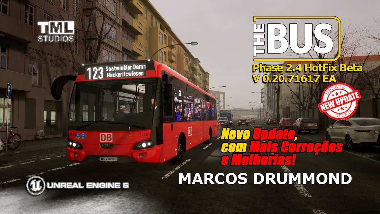 THE BUS PHASE 2.4 - Lançado Novo Update de Reparo (HotFix), Leitura do ...