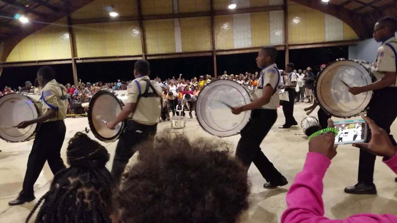 Ephesus Rams pathfinders drumline performance @ AEC drum Corp ...