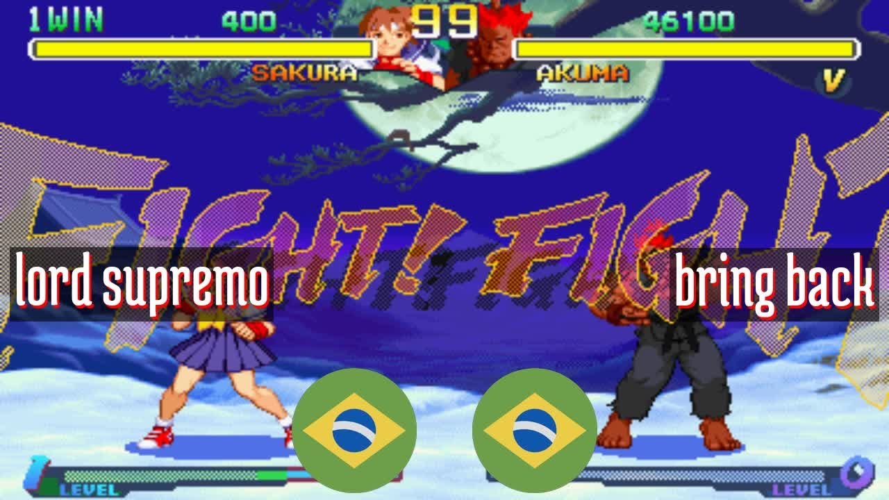 FT10 @sfa2u: lord supremo (BR) vs bring back (BR) [Street Fighter Alpha ...