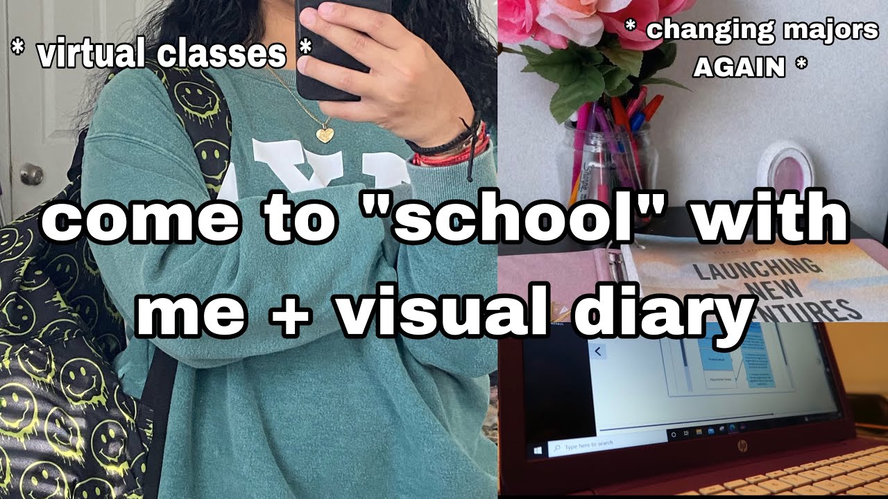 come to “school” with me + visual diary ( changing majors AGAIN ...