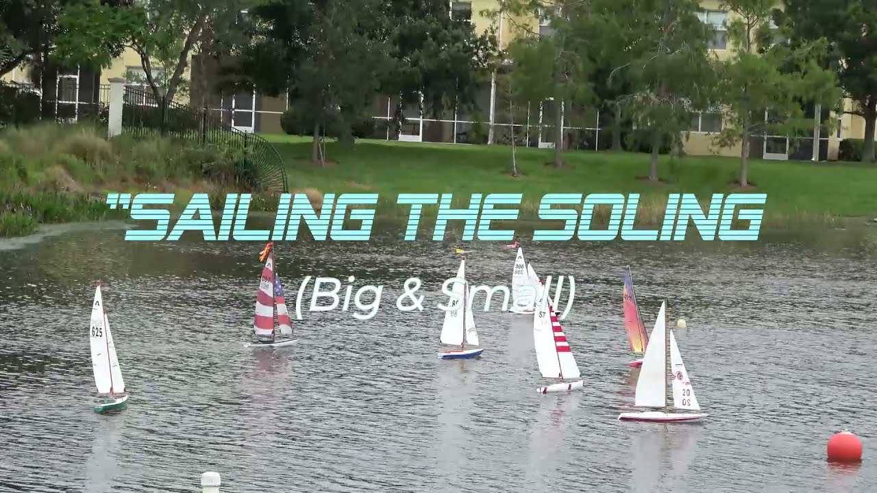 Sailing the Soling (Large & Small) - YouTube