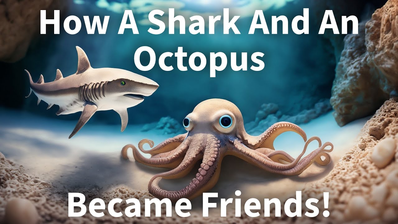 Best Friends Forever! A Heartwarming Tale of a Shark and Octopus! (100% ...