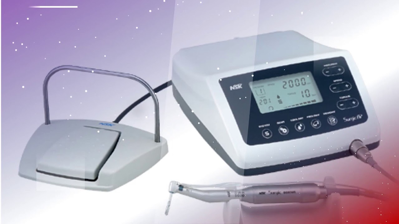 NSK Surgic AP | Dental Physiodispenser System - YouTube