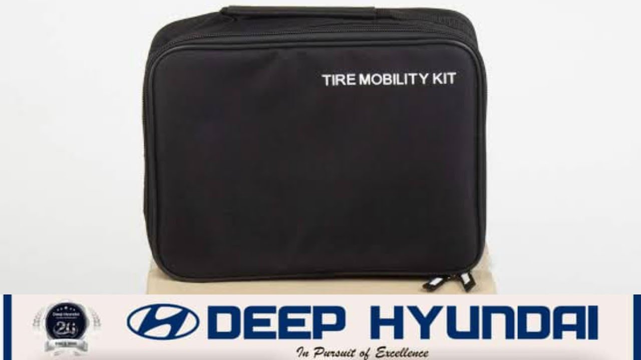 How to use Tyre Mobility kit - YouTube