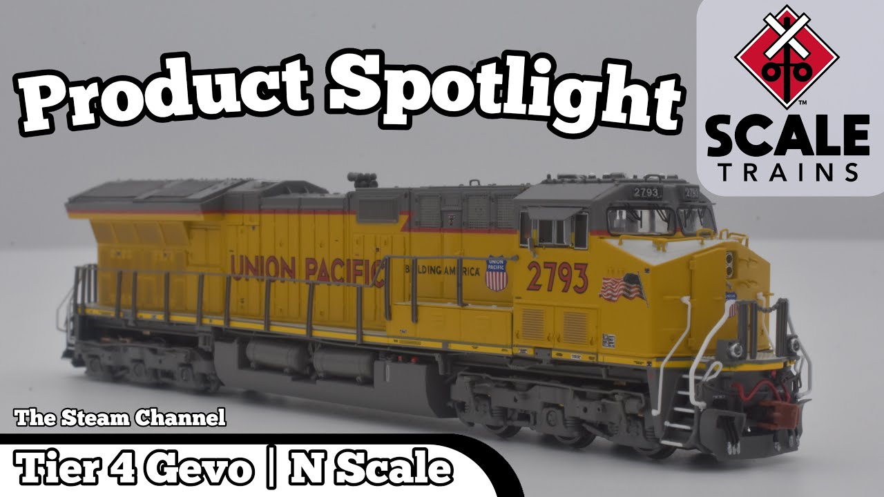 Product Spotlight | Scale Trains Tier 4 GEVO ESU LokSound 5 | N Scale ...