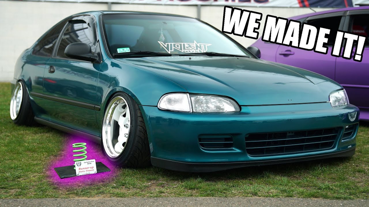 I WON A TROPHY?!?!? Uconn Car Show 2018 - YouTube