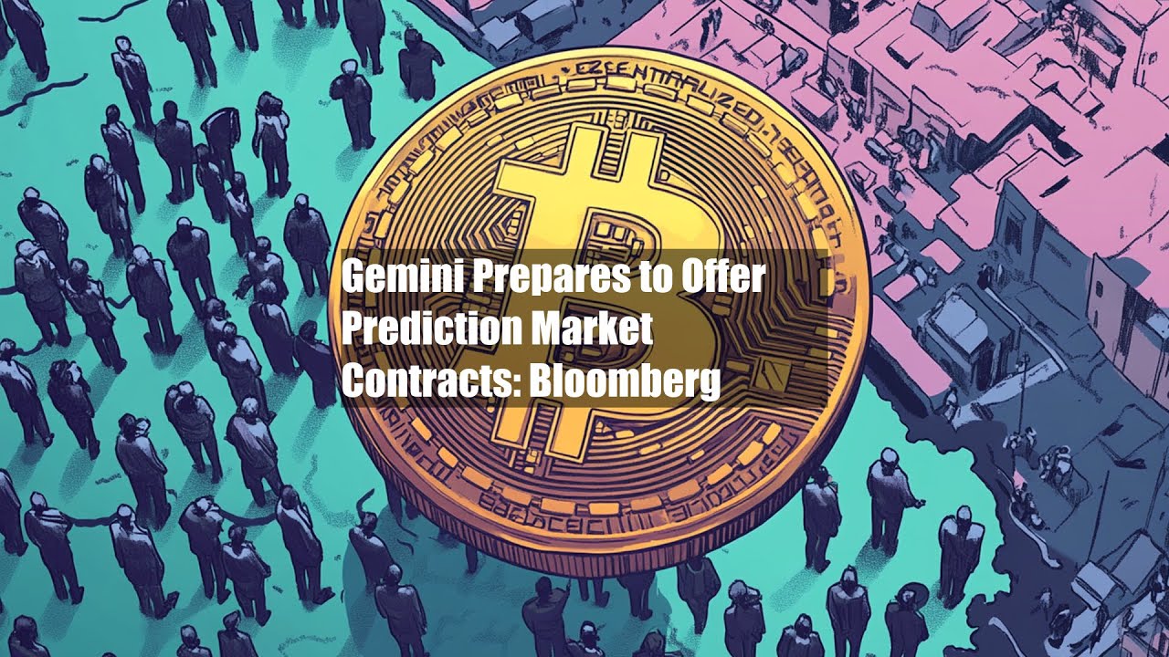 Gemini Prepares to Offer Prediction Market Contracts: Bloomberg - YouTube