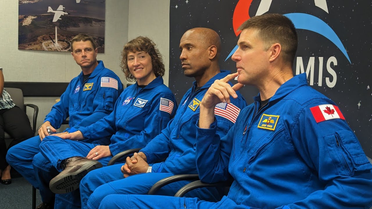 Meeting the Crew of Artemis II! Their Very First Interview after being ...