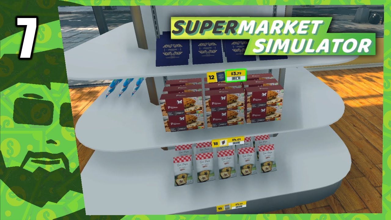 New snacks, new hire, more cash | Supermarket Simulator | Let's Play ...