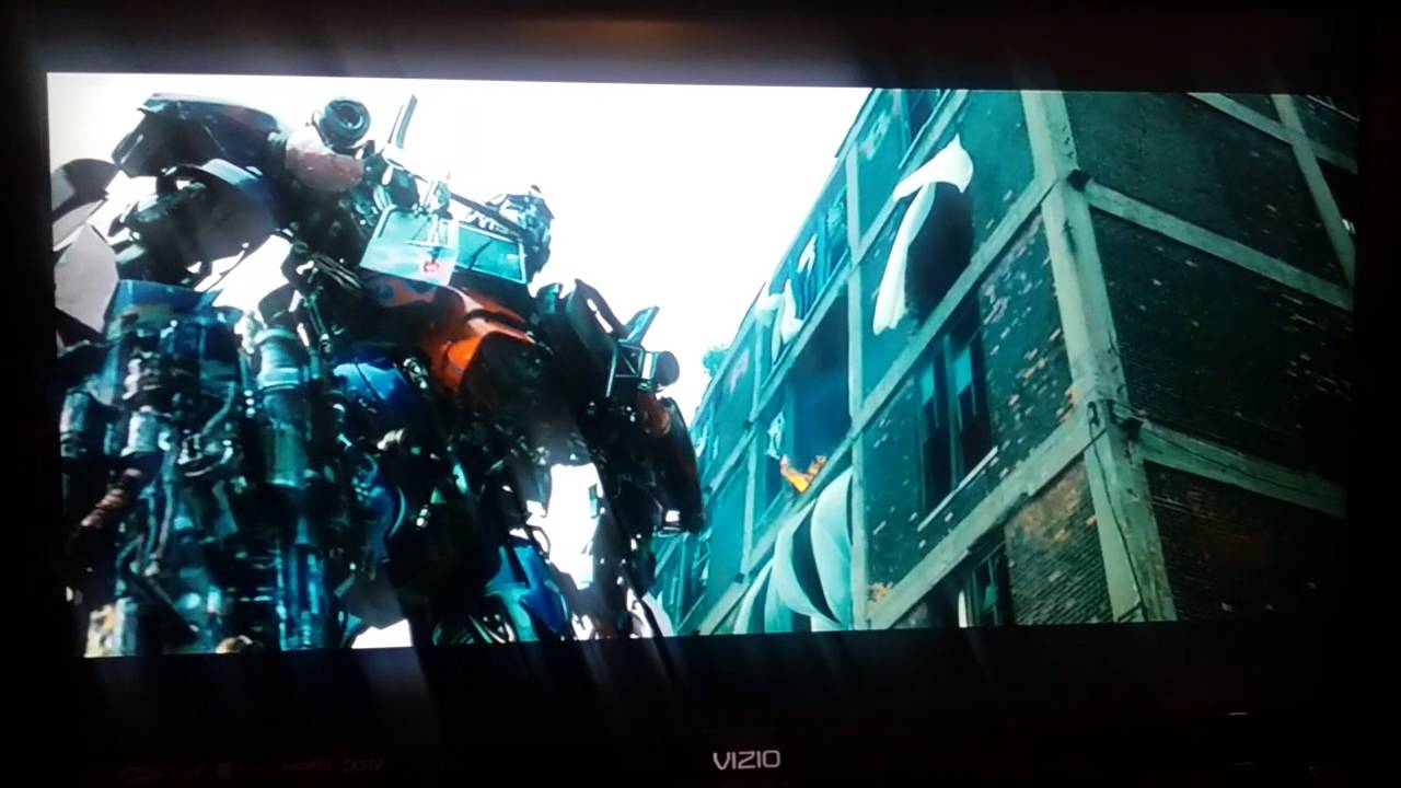 Optimus prime saves Sam - YouTube