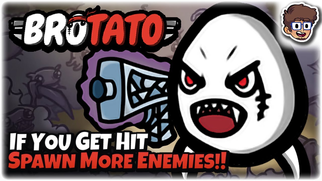 Get Hit, Spawn More Enemies!! | Brotato: Modded - YouTube