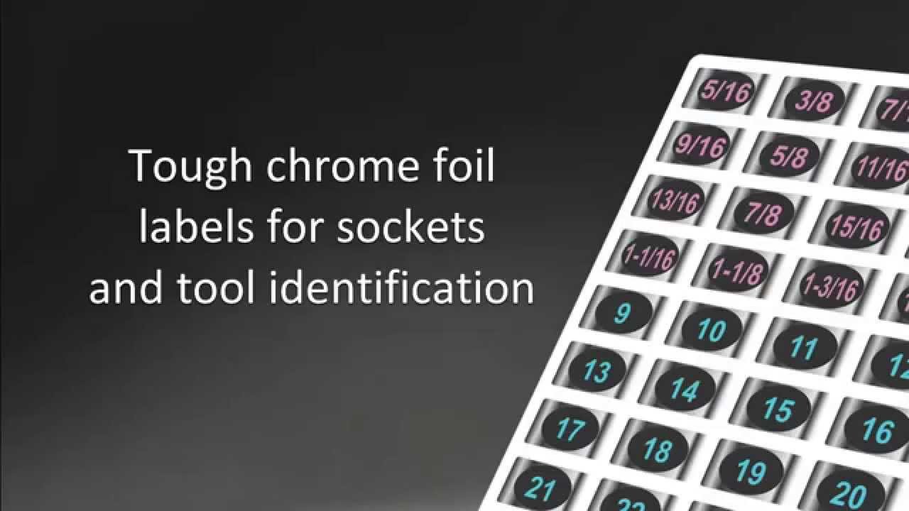 Ladies Socket Labels — Organize Your Sockets with our Ladies Socket ...