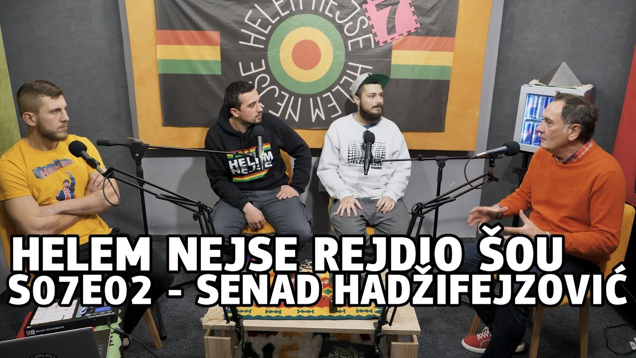 Helem Nejse Rejdio Šou S07E02: Senad Hadžifejzović - YouTube