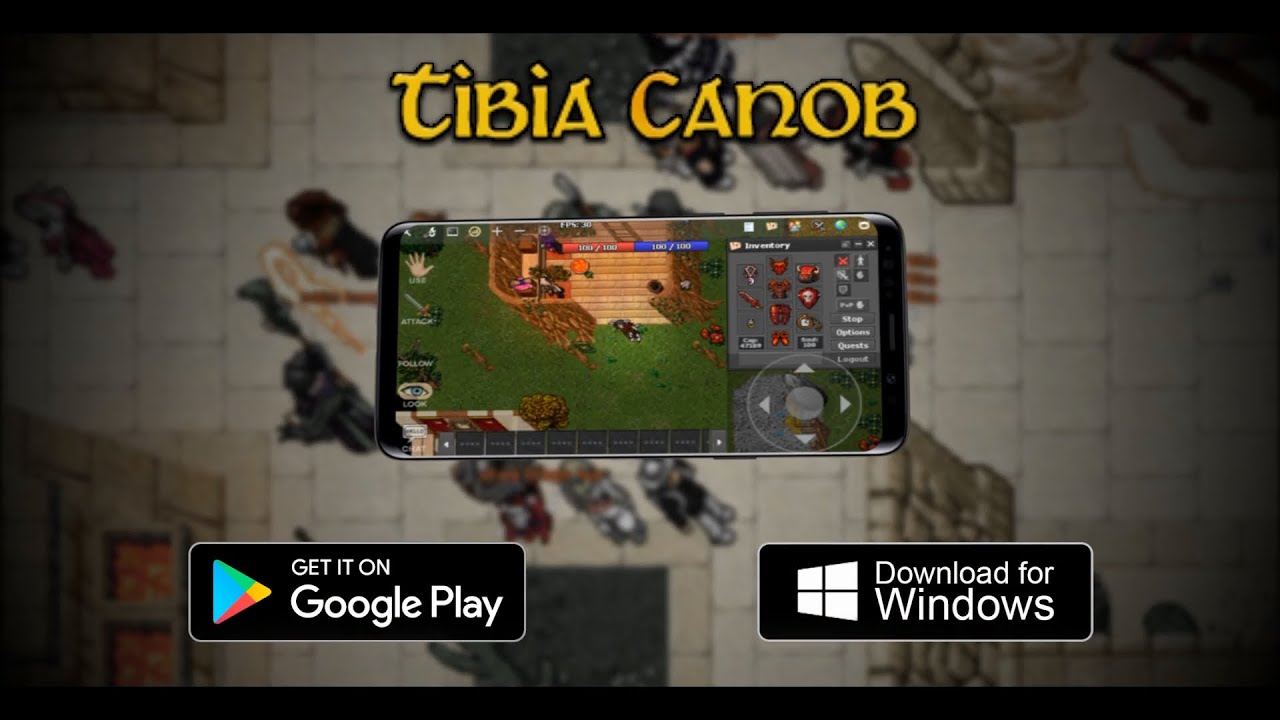 Tibia Canob - 5 Years online - YouTube