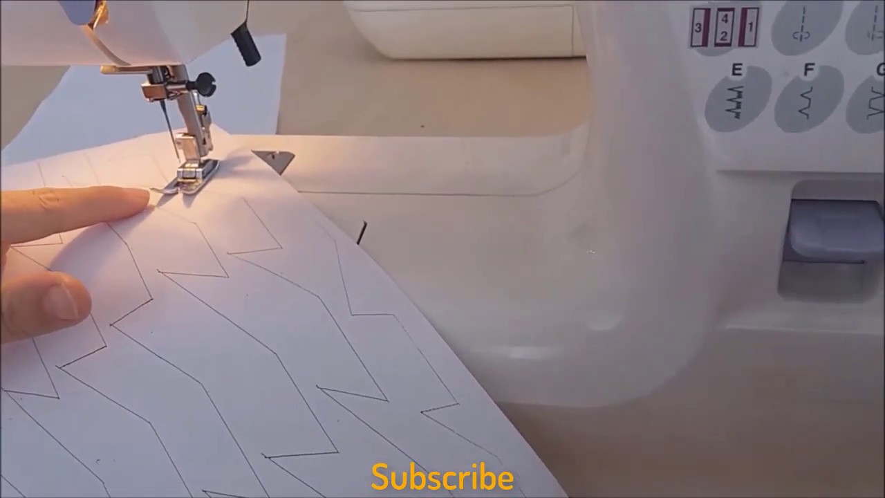 PRACTICAL SEWING EXERCISE - CORNER SEWING - YouTube