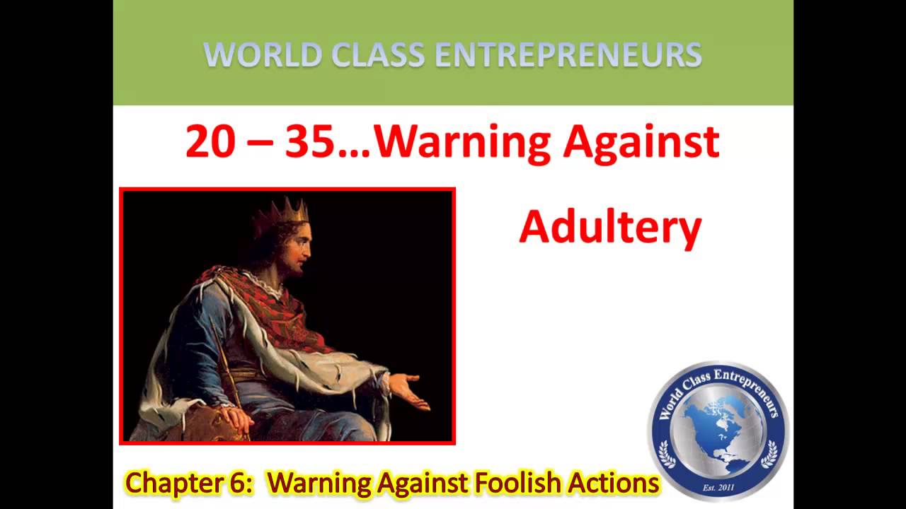 Proverbs Chapter 06: Warning Against Foolish Actions - YouTube