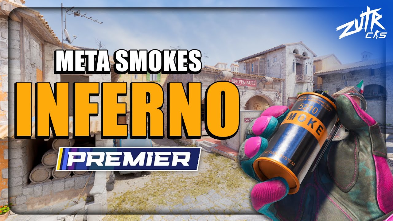 7 Easy Smokes for Inferno - Guide - CS/CS2 (2024) - YouTube