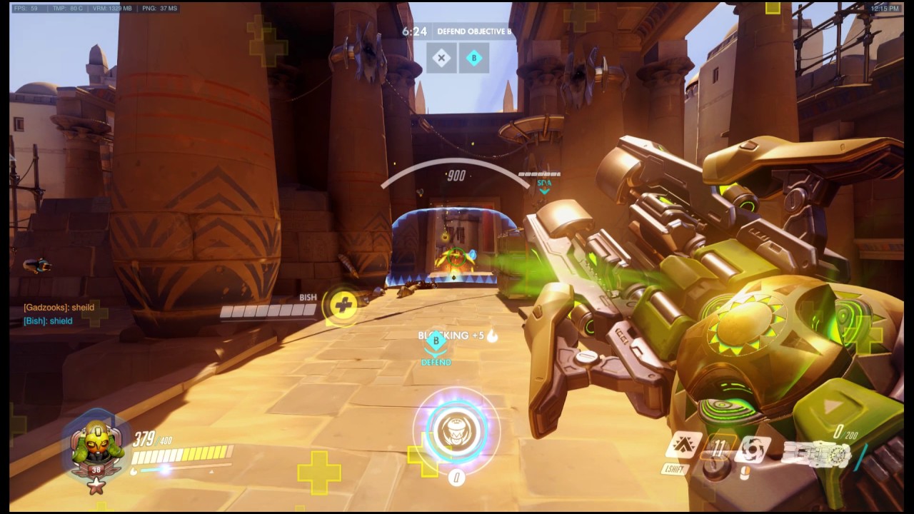Let's Play Overwatch! New Hero Orisa Gameplay Footage! - YouTube