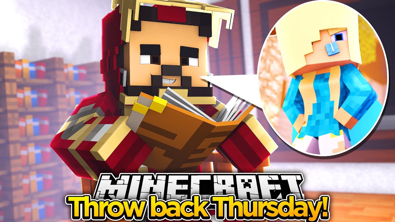 Minecraft THROWBACK THURSDAY - BABY ANGEL HAS A BAD ACCIDENT - YouTube