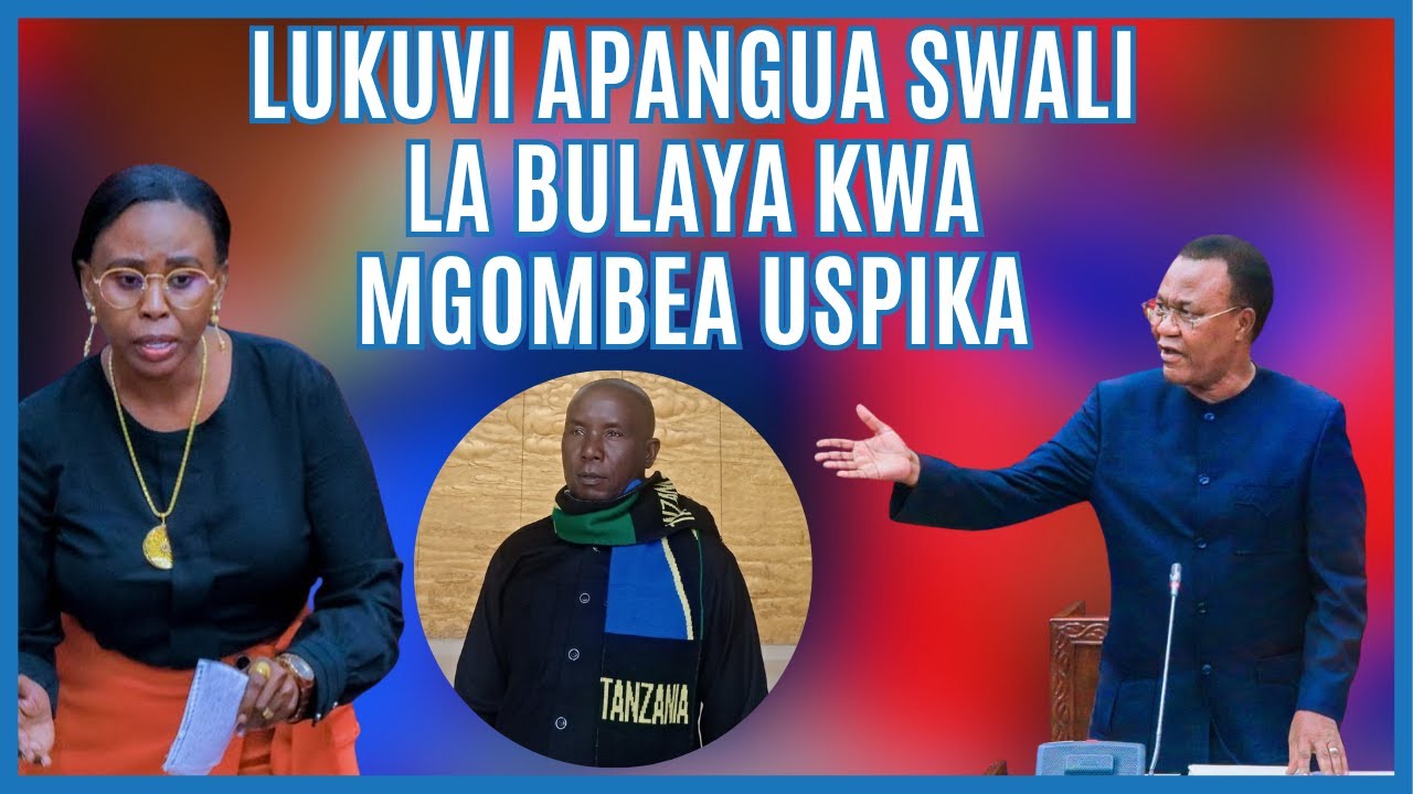 LUKUVI alivyopangua swali la ESTER BULAYA kwa Mgombea wa Uspika ...