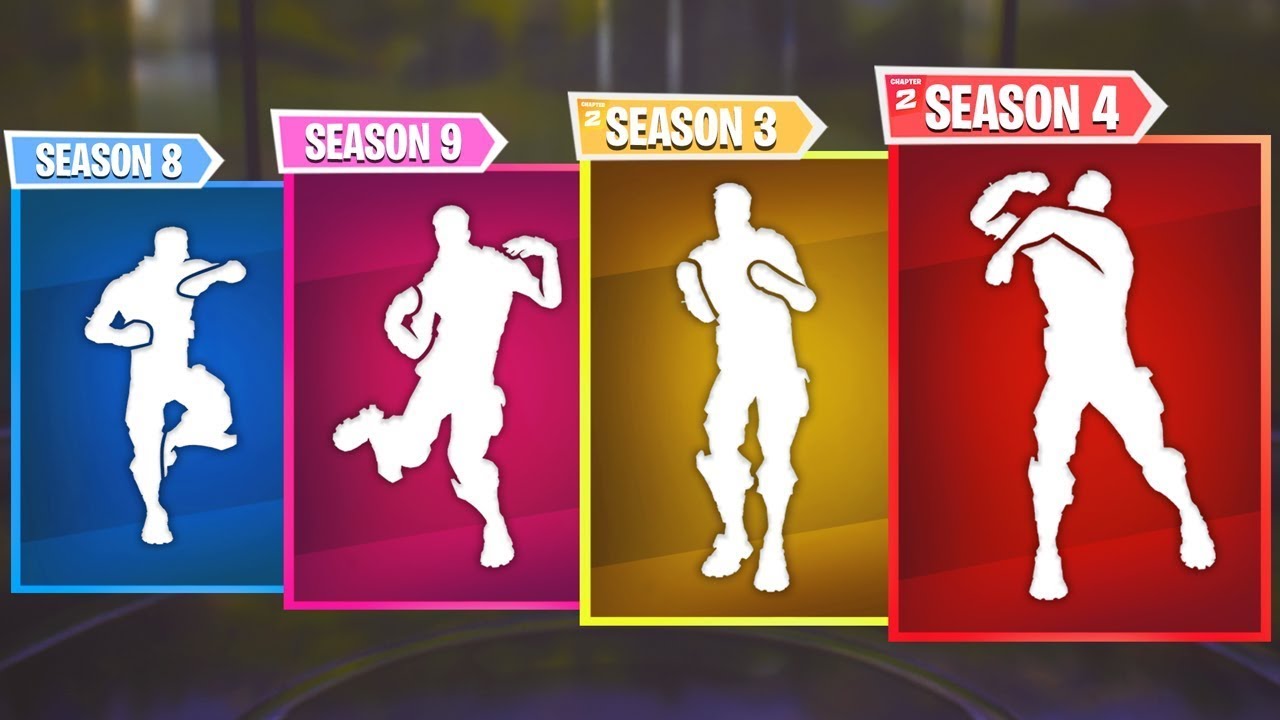 Top 5 Best Fortnite Dances of Every Season | Season 1- Chapter 2 Season ...