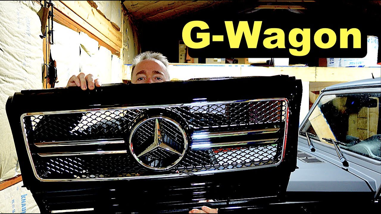 NEW Mercedes G-Series G63 Grill Install - YouTube