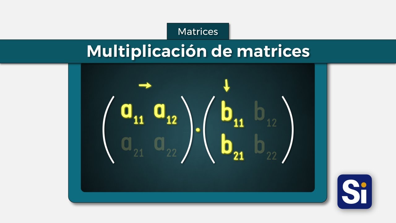 Multiplicación de matrices | Producto entre matrices | Operaciones con ...