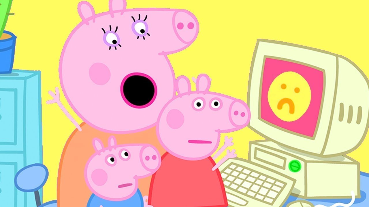Mama Wutz arbeitet von zu Hause | Cartoons für Kinder | Peppa Wutz Neue ...