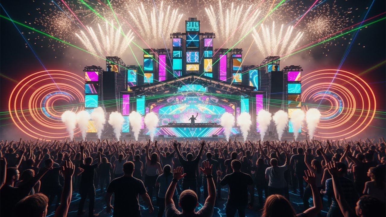 Powerful EDM Bass Boosted | Intense Drops & Party Energy - YouTube