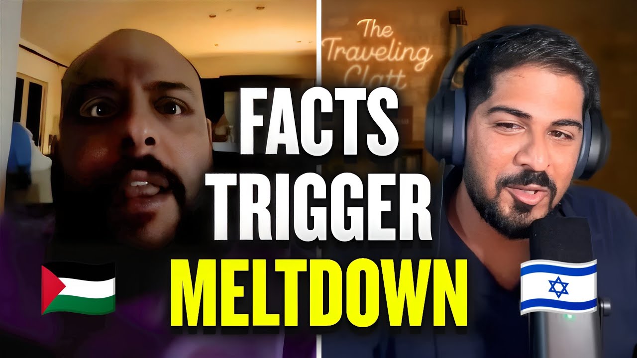 Palestinian Muslim Visibly ANGRY After Israeli Streamer Lays Out The ...
