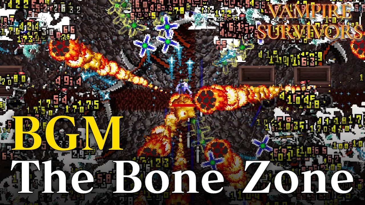 Vampire Survivors BGM The Bone Zone ヴァンパイアサバイバーズ OST - YouTube