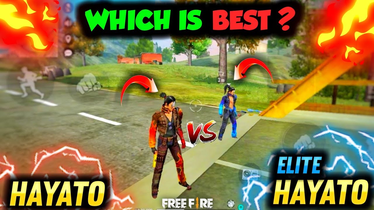 Hayato Vs Elite Hayato🔥| Ability Test | Which Is Best | Difference ...