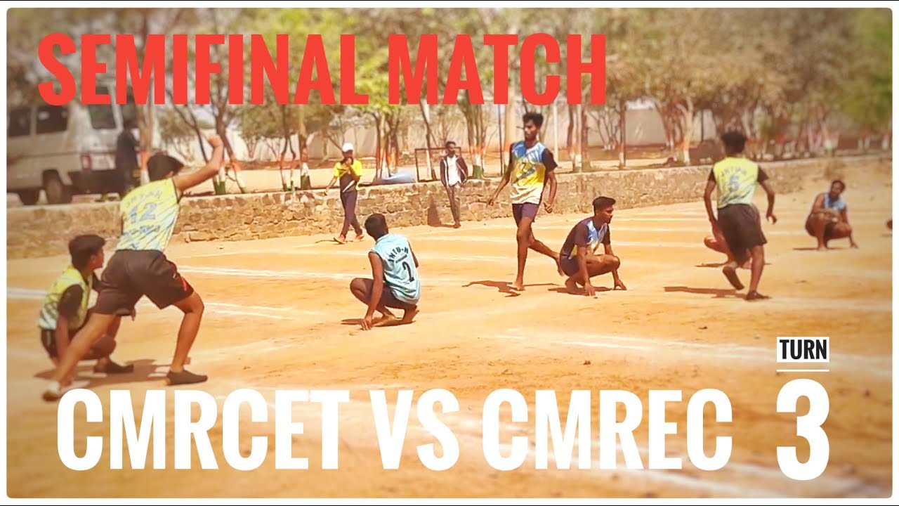 CMRCET VS CMREC|| TURN 3|| CVSR TOURNAMENT ||SEMIFINAL MATCH - YouTube