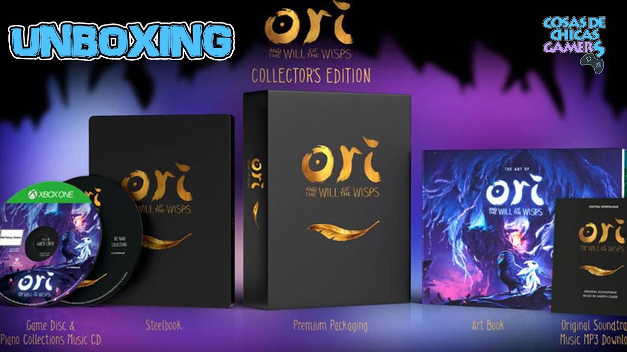 EDICIÓN COLECCIONISTA ORI AND THE WILL OF THE WISPS - UNBOXING - YouTube