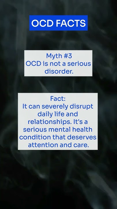 OCD Myths Debunked - YouTube
